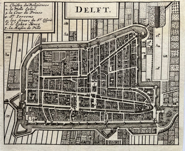 Delft - Antiquariaat De Vries & De Vries